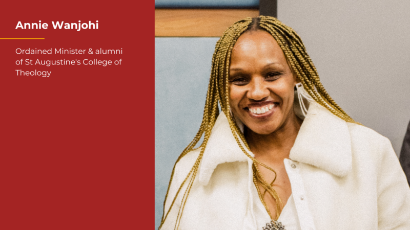 "With the College's help, I started enjoying theology!"